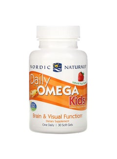 NORDIC NATURALS Daily Omega Kids Dietar y Supplement 30 Softgels | Best ...