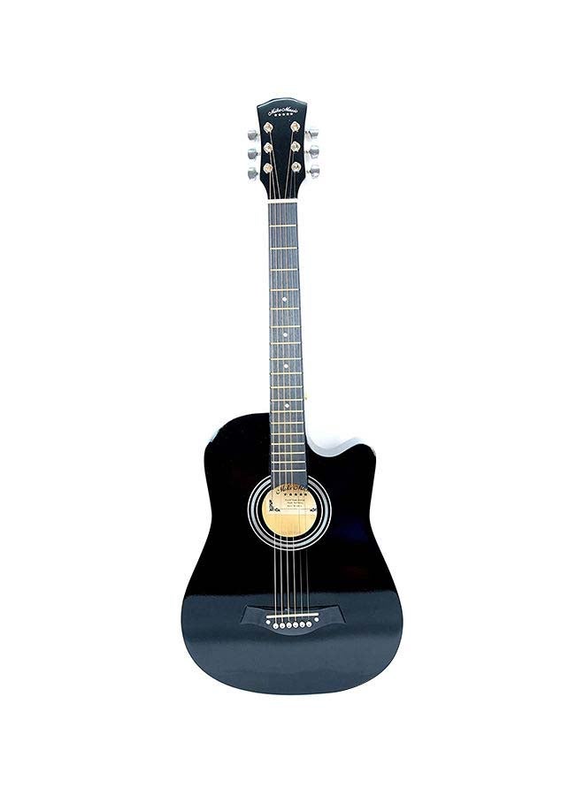 Mike Music Acoustic Guitar With Bag And Strap 38-Inch Vinyl | Best ...