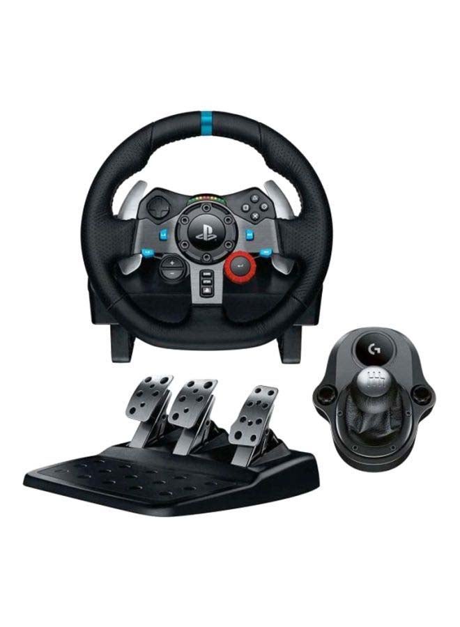 Logitech Driving Force Racing Wheel With Pedals And Gear Shifter Bundle ...