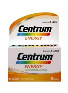 Centrum Energy Multivitamin 30 Tablets UAE | Dubai, Abu Dhabi