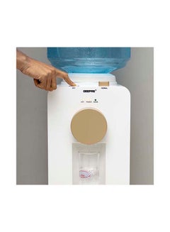 GEEPAS Hot & Normal Water Dispenser - Stainless Steel Tank Top Loading ...