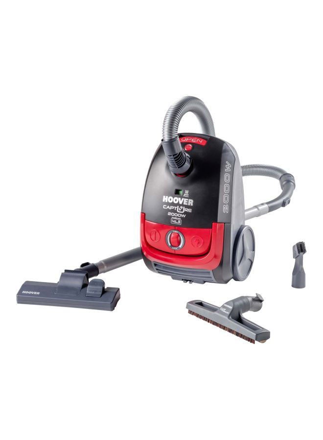 HOOVER Vacuum Cleaner 2.3 L 2000 W TCP2010020 Black/Red/Grey | Best ...
