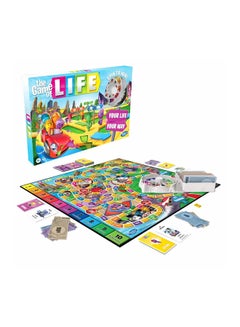 Hasbro The Game Of Life Spin To Win Instant Setup And Easy Play Board ...