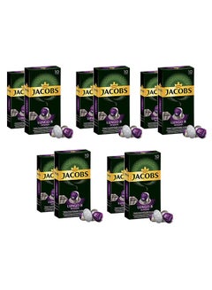 JACOBS Lungo Intenso Intensity 8 Nespresso Compatible Aluminium Coffee ...
