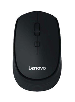 Lenovo Wireless Mouse Ergonomic Design with 3 Adjustable DPI Black ...