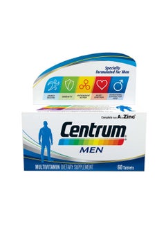 Centrum Centrum Men, 60 Tablets, Specially Formulated Multivitamin for ...