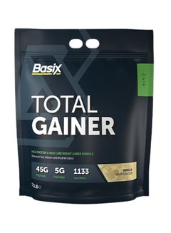 Basix Total Gainer High Protein & High Carb Weight Gainer Formula ...