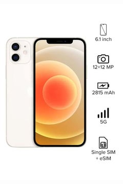 Apple iPhone 12 With Facetime 256GB White 5G - Middle East Version UAE ...