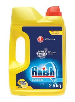 Finish Lemon Deep Clean Dishwashing Powder 2.5kg UAE | Dubai, Abu Dhabi