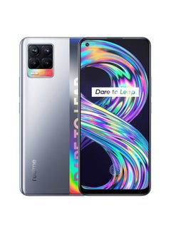realme 8 RMX3085 Dual SIM Cyber Silver 8GB 128GB 4G - Middle East ...