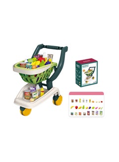 XIANGYU Portable Supermarket Shopping Cart Colourful Fruit Vegetable ...
