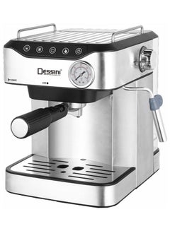 DESSINI Espresso Maker 20 Bar 1.6 L 1000.0 W 4040 silver/black/clear ...
