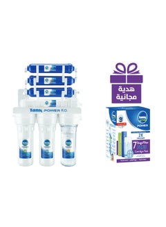 TANK 7-Piece 7 Stage Power R.O Plus Reverse Osmosis Water Filter Set ...