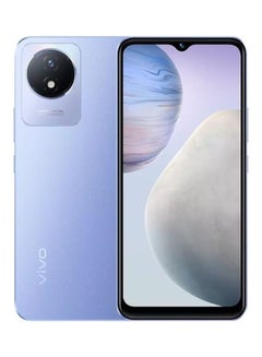 vivo Y02 Dual SIM Orchid Blue 3GB RAM 32GB 4G LTE - Middle East Version ...