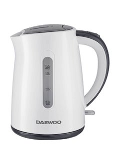 DAEWOO Electric Kettle, Korean Technology 1.7 L 2200 W DEK8805 White ...