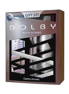 Chris Adams Dolby EDT Natural Spray Gift Set 300ml UAE | Dubai, Abu Dhabi