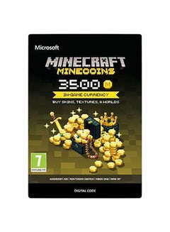 Microsoft Minecraft Minecoins Pack - 3500 Coins Digital Code (Delivery ...