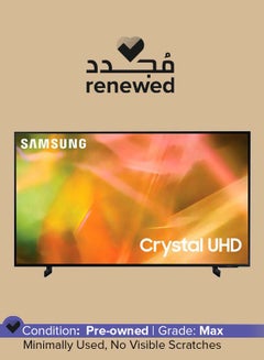 Samsung Renewed - 65-Inch AU8000 Crystal UHD 4K Flat Smart TV (2021 ...