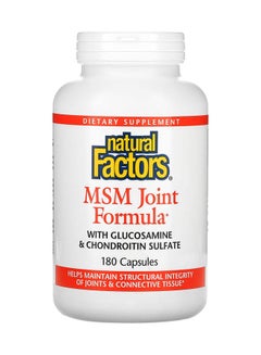 natural Factors MSM Joint Formula 180 Capsules | Best Price UAE | Dubai ...