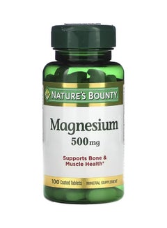 NATURE'S BOUNTY Magnesium-100 Pills 500 Mg UAE | Dubai, Abu Dhabi