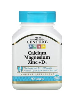 21st CENTURY Calcium Magnesium Zinc + D3 - 90 Tablets UAE | Dubai, Abu ...