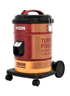 Kion Metal Vacuum Cleaner 21 L 2000 W KVC/2000M Red/Yellow | Best Price ...