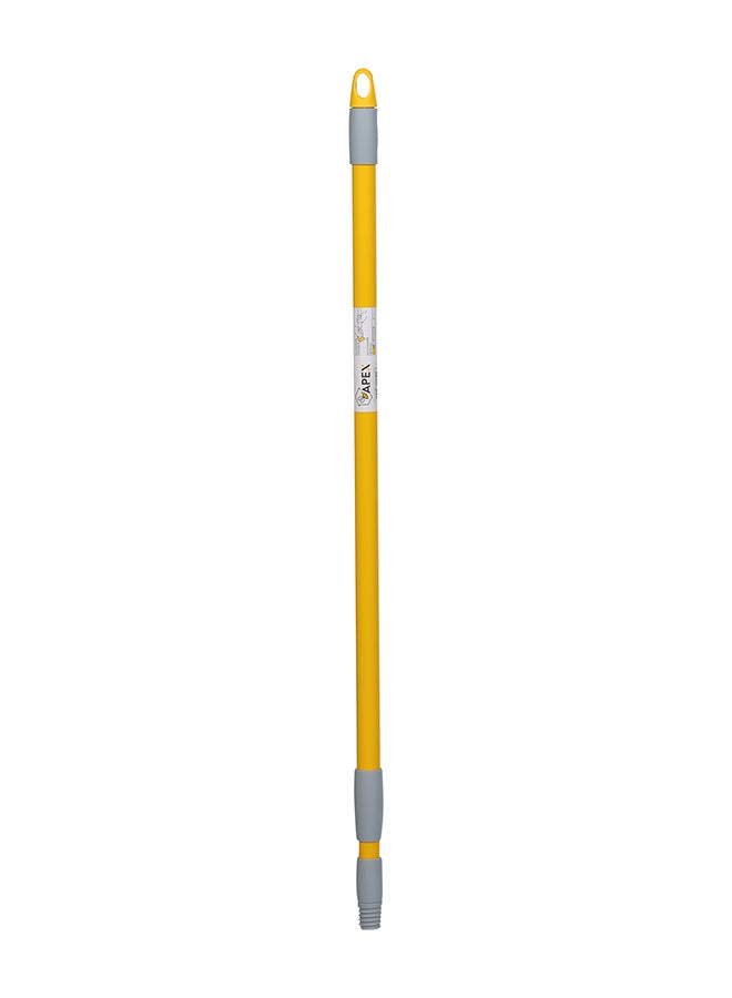 APEX Steel Broom And Mop Telescopic Handle Yellow/Grey | Best Price UAE ...