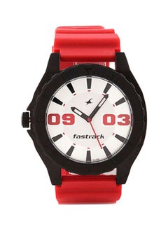 fastrack Men's Silicone Analog Watch 9462AP02 KSA | Riyadh, Jeddah
