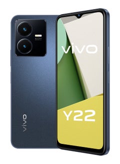 vivo Y22 Dual SIM Starlite Blue 4GB RAM 128GB 4G LTE - Middle East ...