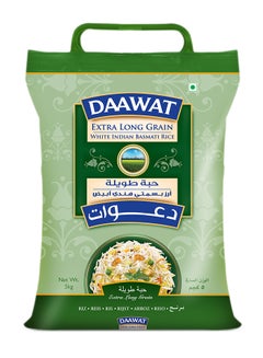 Daawat Extra Long Grain White Basmati Rice 5kg | Best Price UAE | Dubai ...