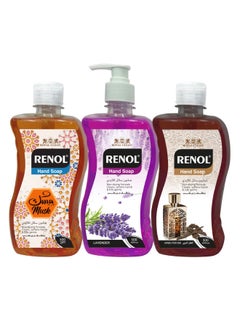 Renol Hand Soap Pump +2 Hand Soap Refill Multicolour 500ml Egypt ...