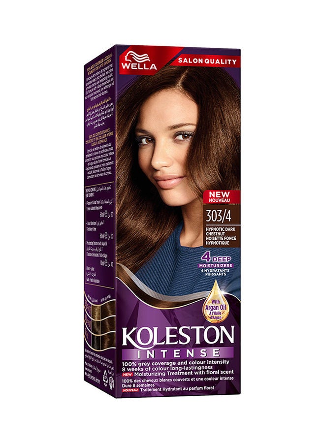 WELLA Koleston Intense Hair Color 303/4 Dark Chestnut | Best Price KSA ...