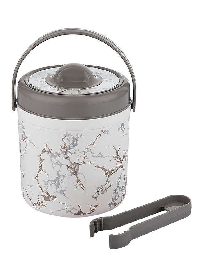 Royalford Insulated Ice Pail with Ice Tong PU Insulation for Maximum ...