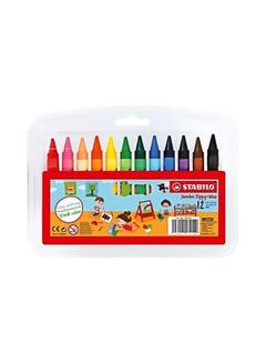 STABILO 12-Piece Jumbo Wax Crayons Multicolour Egypt | Cairo, Giza