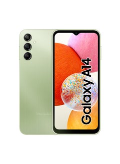 Samsung Galaxy A14 Dual Sim Light Green 4GB RAM 64GB 4G - Middle East ...