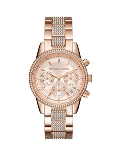Michael Kors Women's Chronograph Round Shape Stainless Steel MK6485 37 ...