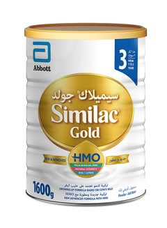 Similac Gold Advanced Formula With HMO 3+ Milk Powder, 1-3 Years ...