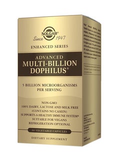 Solgar Advanced Multi-Billion Dophilus Dietary Supplement - 60 ...