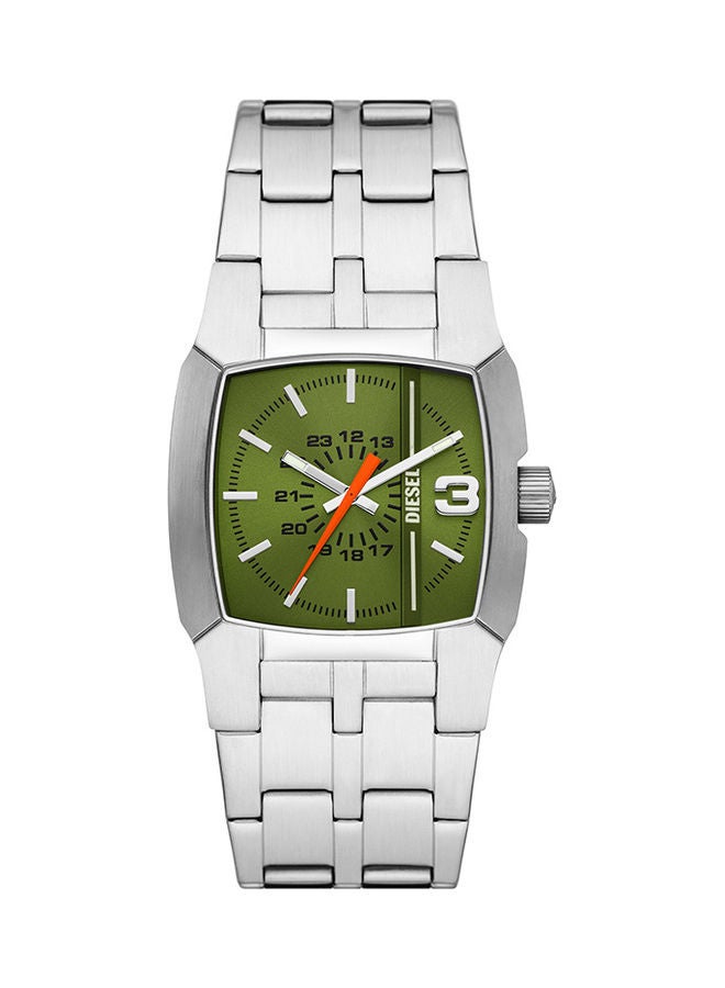 DIESEL Men's Analog Square Shape Stainless Steel Wrist Watch DZ2150 36 ...