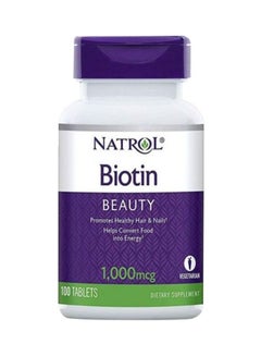 NATROL Biotin 1000Mcg 100 Tablets | Best Price KSA | Riyadh, Jeddah