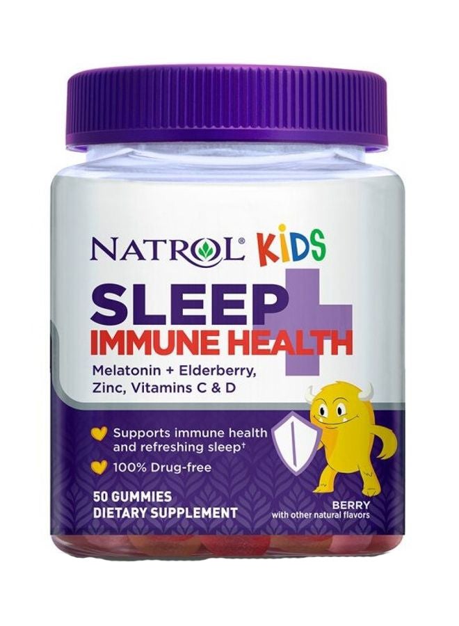 NATROL Kids Sleep Plus Immune Health 50 Gummies | Best Price UAE ...