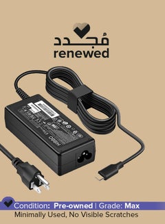 HP Renewed - 90W C type Pin AC Adapter Black UAE | Dubai, Abu Dhabi