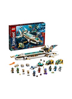 LEGO 71756 Ninjago Hydro Bounty Building Set Submarine Toy With Kai and ...