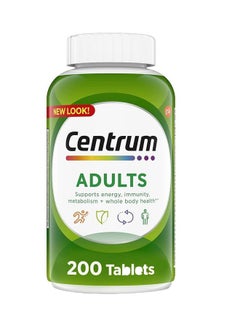 Centrum Adult Multivitamin And Multimineral - 200 Tablets KSA | Riyadh ...