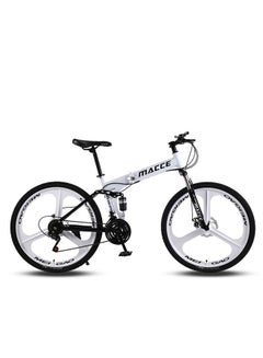 MACCE 21 Speed Folding Mountain Bike With Three Impeller Wheel 26inch ...
