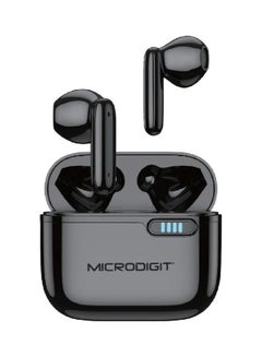 Microdigit True Wireless Earbuds Black KSA | Riyadh, Jeddah