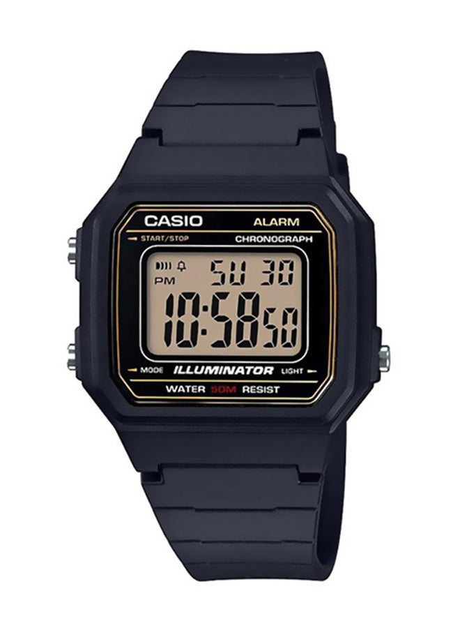 CASIO Men's Water Resistant Digital Watch W-217H-9AVDF - 41 mm - Black ...