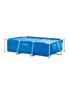 INTEX Play Swimming Pool Unisex 28270 Rectangular Frame Pool 2.20mx1 ...