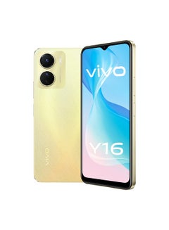 vivo Y16 Dual SIM Drizzling Gold 4GB RAM 128GB 4G LTE Middle East ...