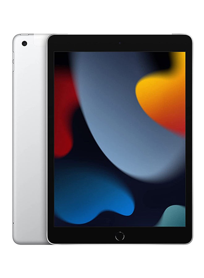 Apple iPad 2021 (9th Generation) 10.2-Inch, 64GB, WiFi, Silver With ...